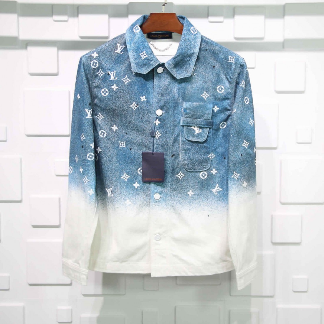Blue Louis Vuitton Blouse | Paul Smith