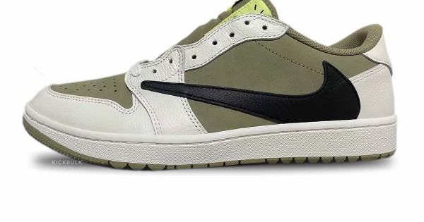 TRAVIS SCOTT X AIR JORDAN 1 LOW NEUTRAL OLIVE 2023 FZ3124-200