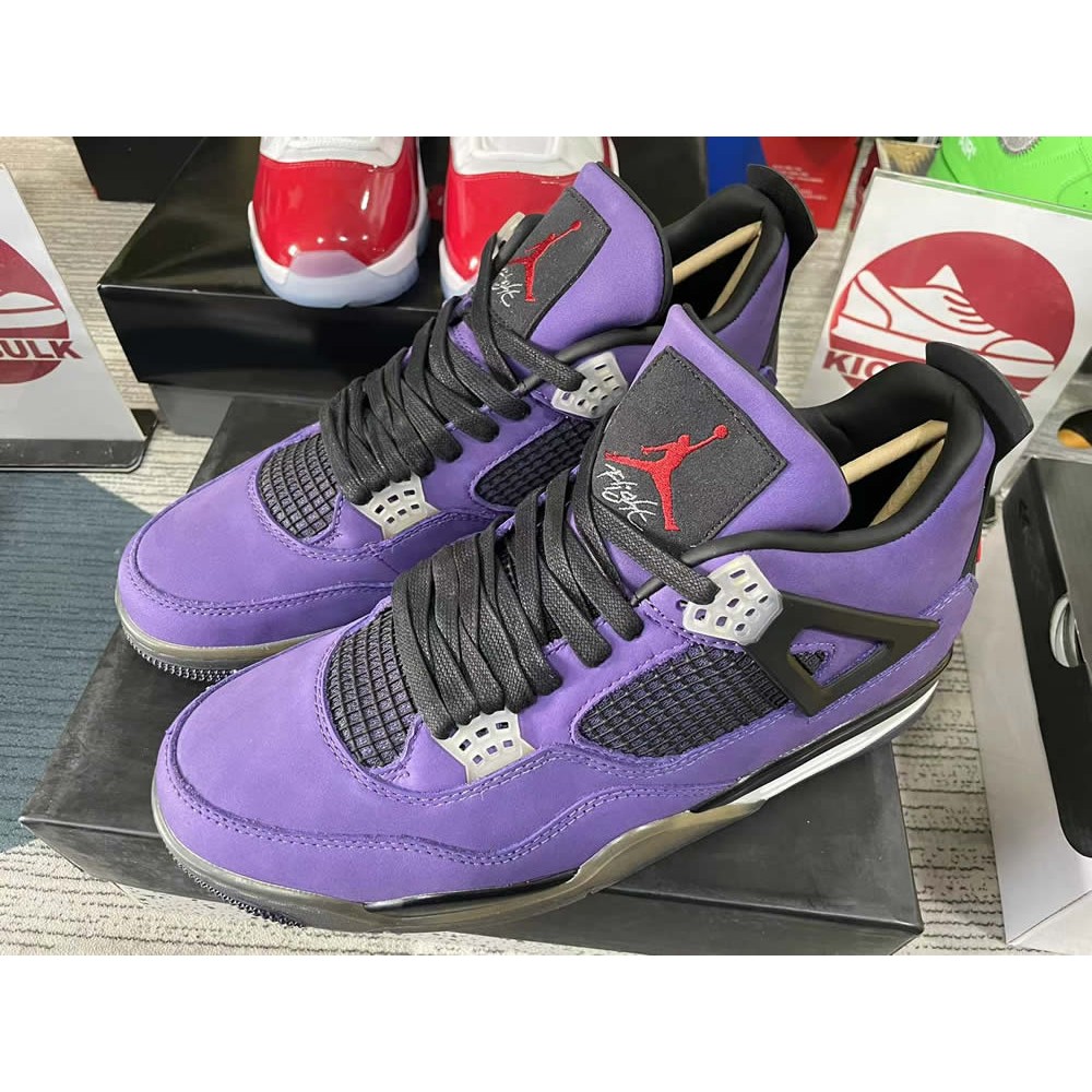 Travis Scott x Air Jordan 4 Retro Purple Nike AJ4-766302