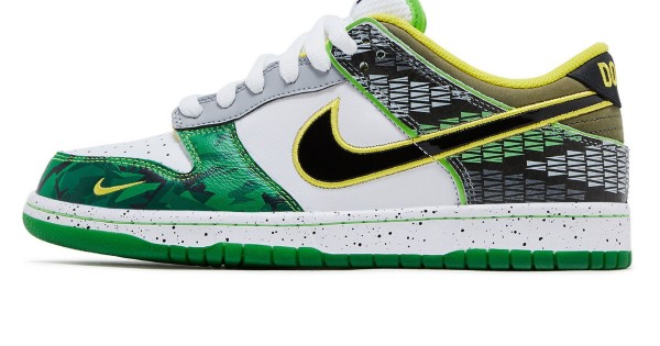 Nike Dunk Low 'What the Duck - University of Oregon Away' PE 2024 ...