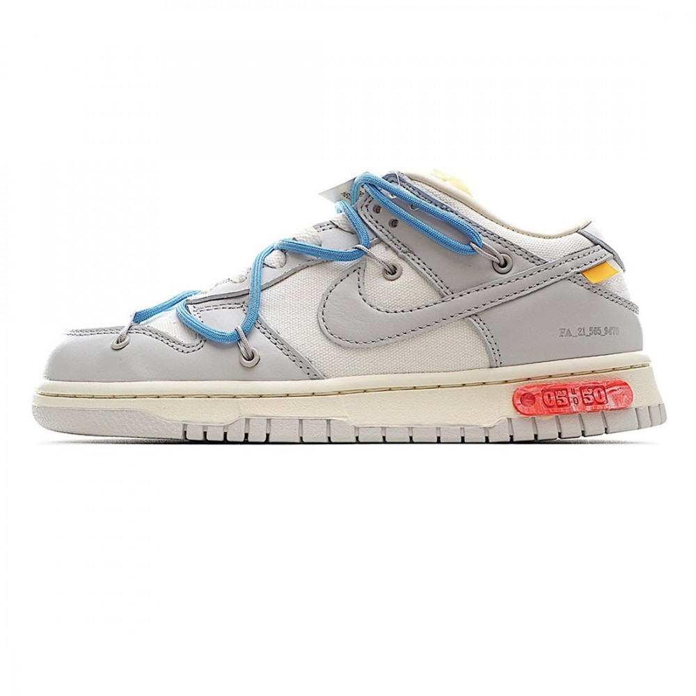 Off-White x Nike Dunk Low 'The 50' Dear Summer KickBulk Sneaker release