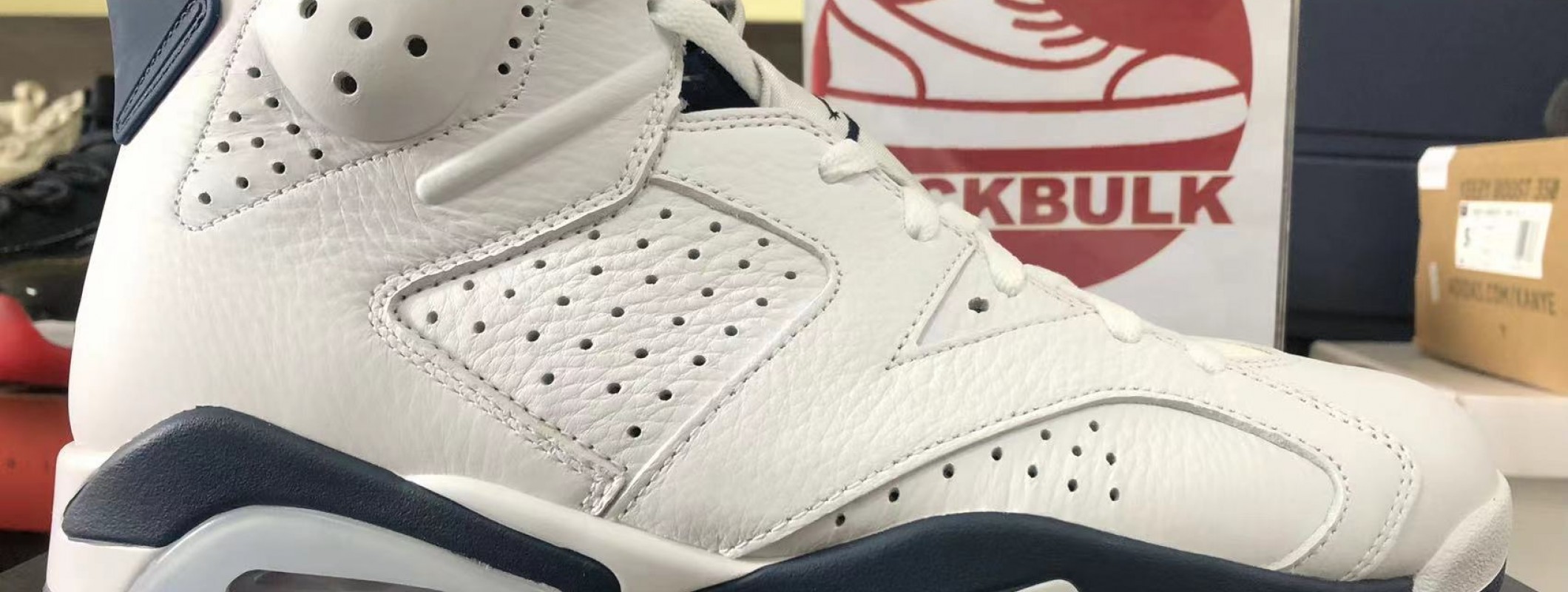 AIR JORDAN 6 RETRO 'MIDNIGHT NAVY' 2022 CT8529-141 Kickbulk Sneaker ...