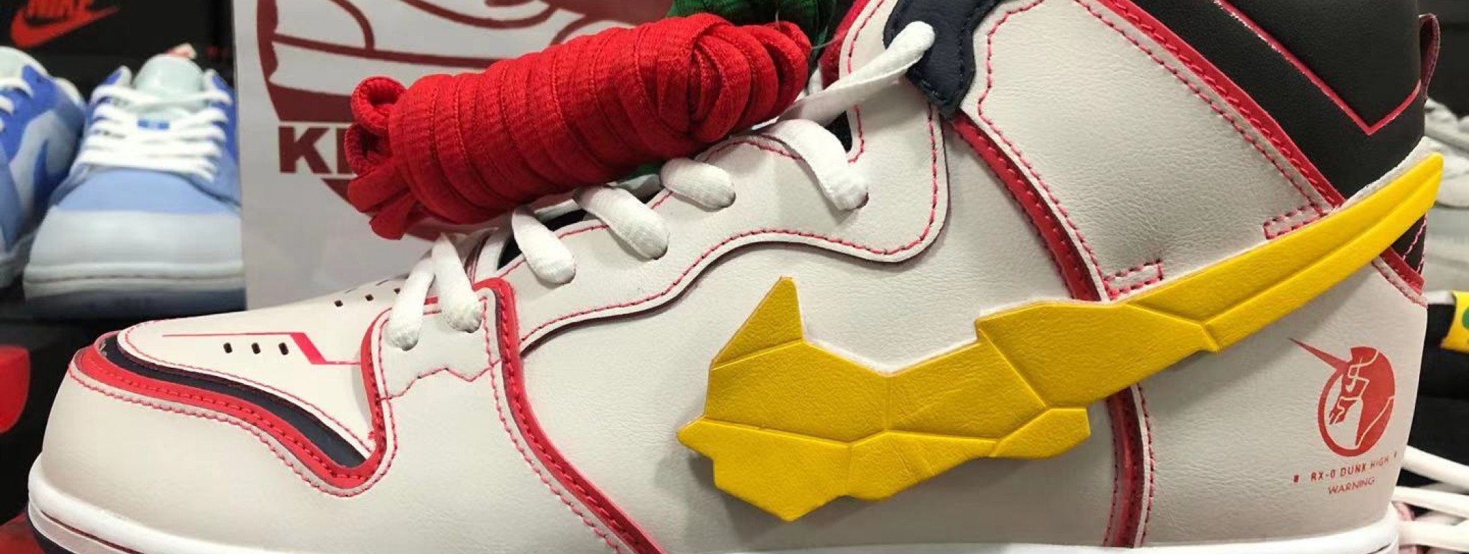 GUNDAM X DUNK HIGH SB 'PROJECT UNICORN - RX-0' DH7717-100 Kickbulk ...