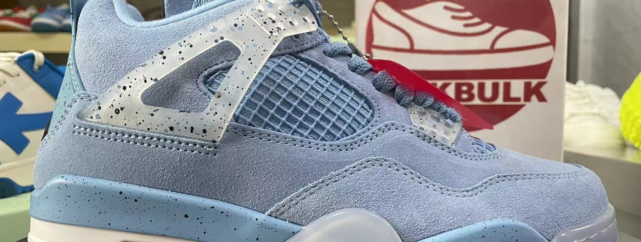 AIR JORDAN 4 RETRO 'UNC' PE AJ4-904284 Kickbulk Sneaker camera photos ...