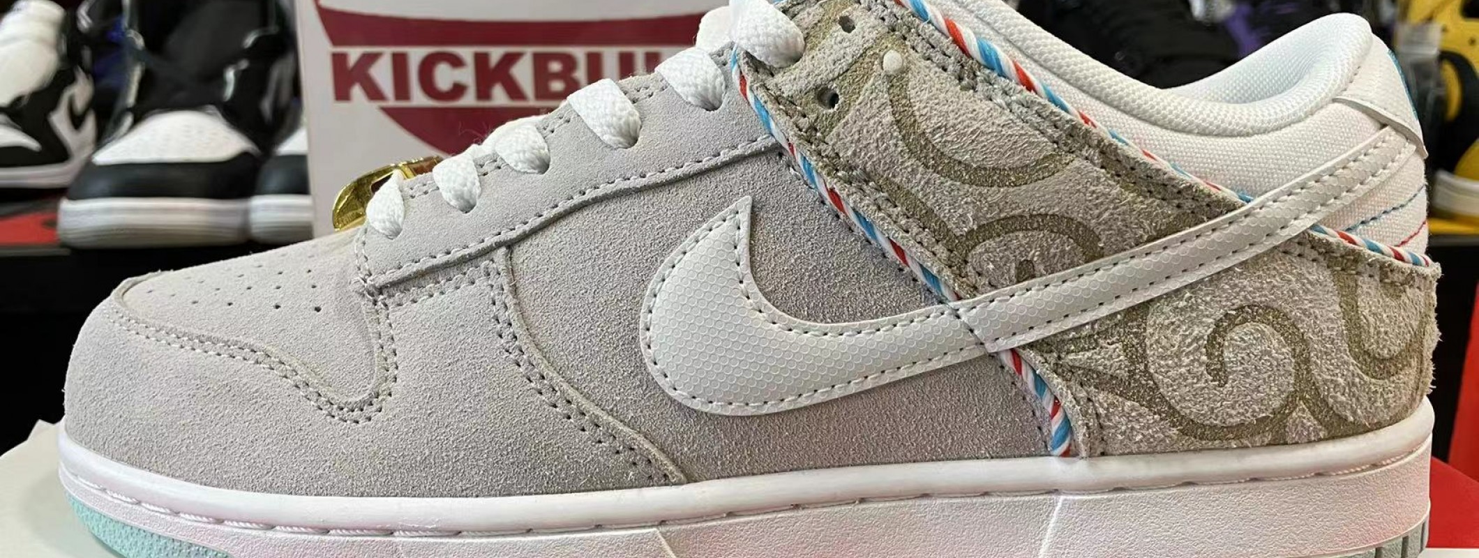 NIKE DUNK LOW RETRO SE 'BARBER SHOP-GREY' 2022 DH7614-500 Kickbulk ...