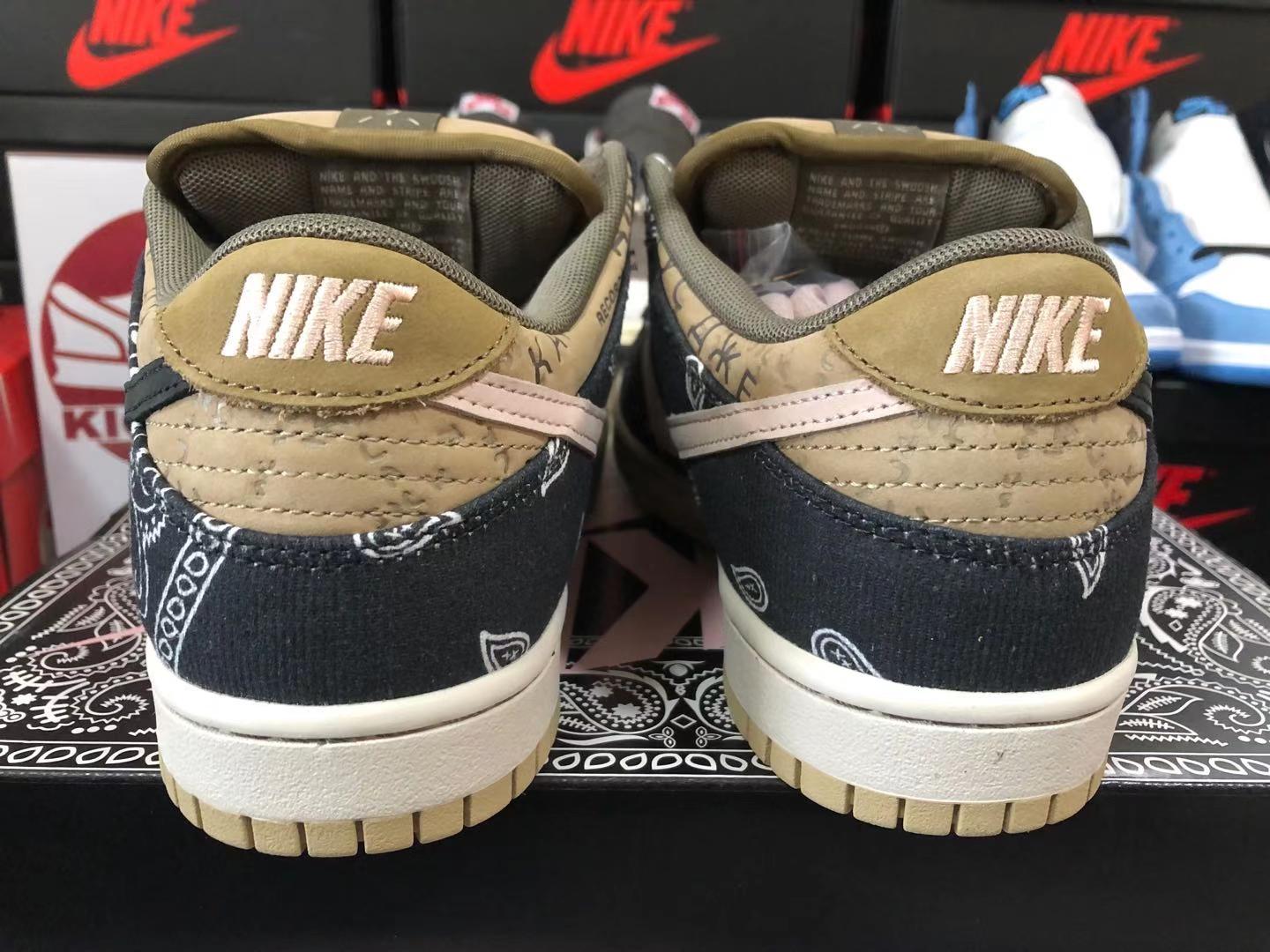 TRAVIS SCOTT X NIKE SB DUNK LOW "CACTUS JACK" SPECIAL BOX CT5053-001 ...
