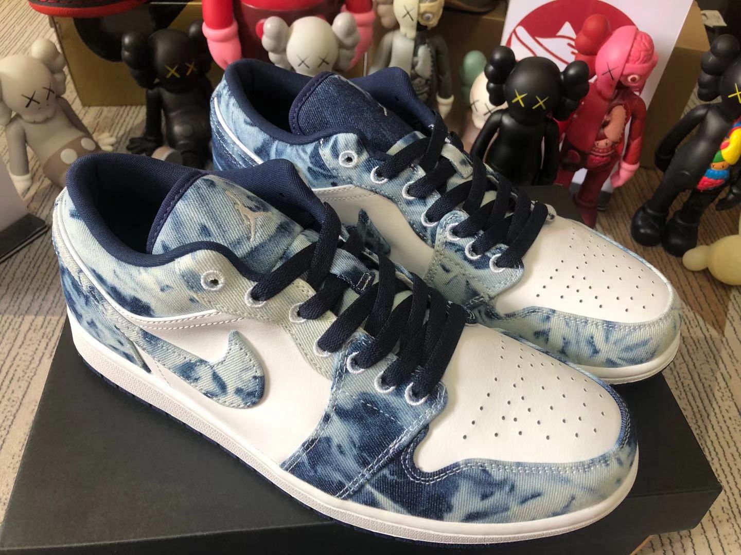 Air Jordan 1 Low 'Washed Denim' CZ8455-100 Kickbulk Sneaker Camera ...