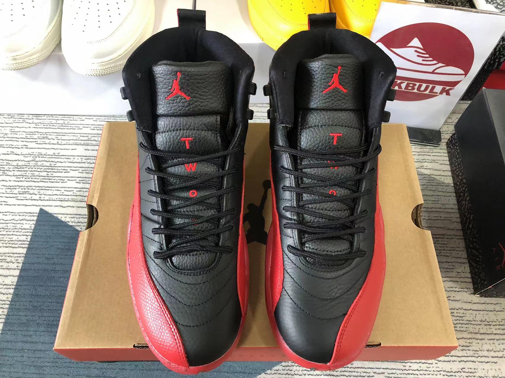 AIR JORDAN 12 RETRO 'FLU GAME' 2016 130690-002 Kickbulk Sneaker shoes ...