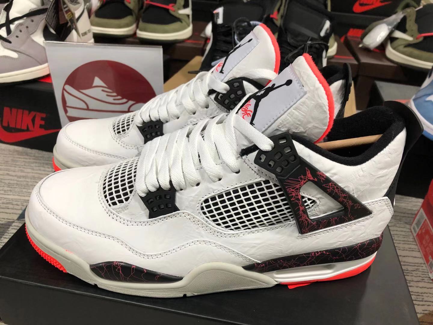 Air Jordan 4 Retro 'Pale Citron' 308497-116 Kickbulk Sneaker Camera photos