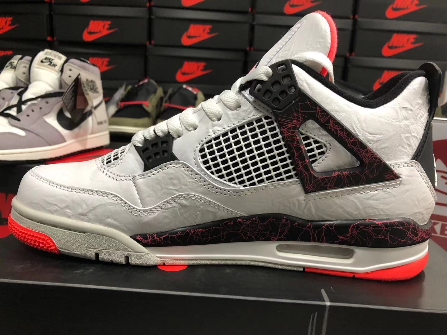 Air Jordan 4 Retro 'Pale Citron' 308497-116 Kickbulk Sneaker Camera photos