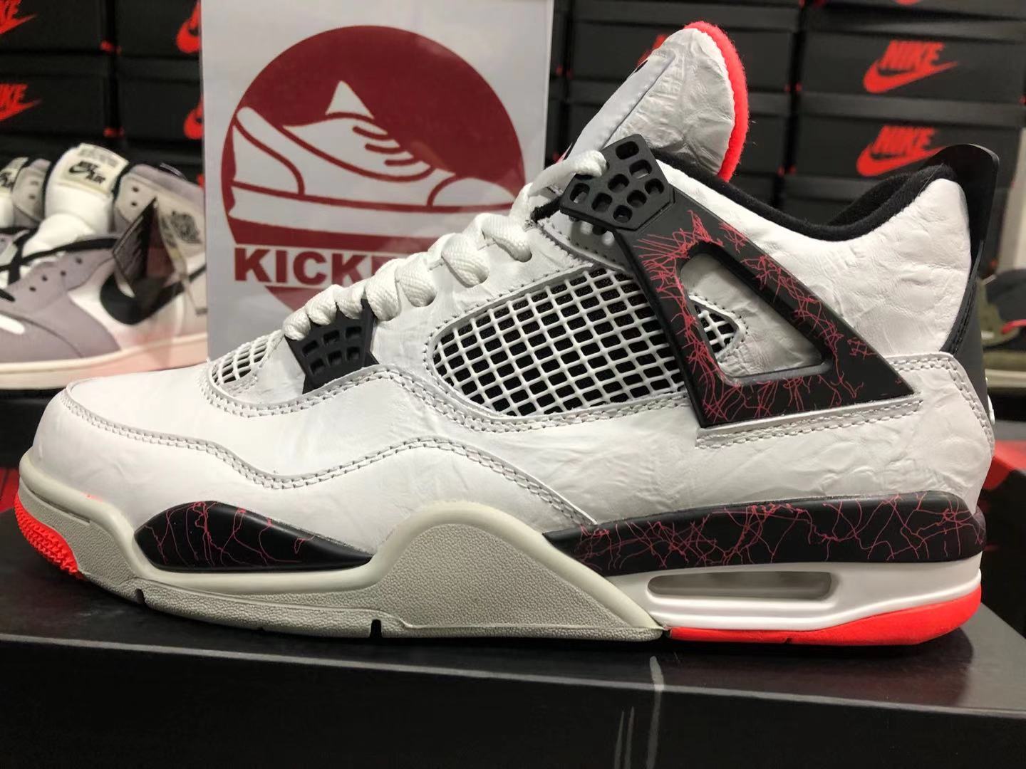 Air Jordan 4 Retro 'Pale Citron' 308497-116 Kickbulk Sneaker Camera photos