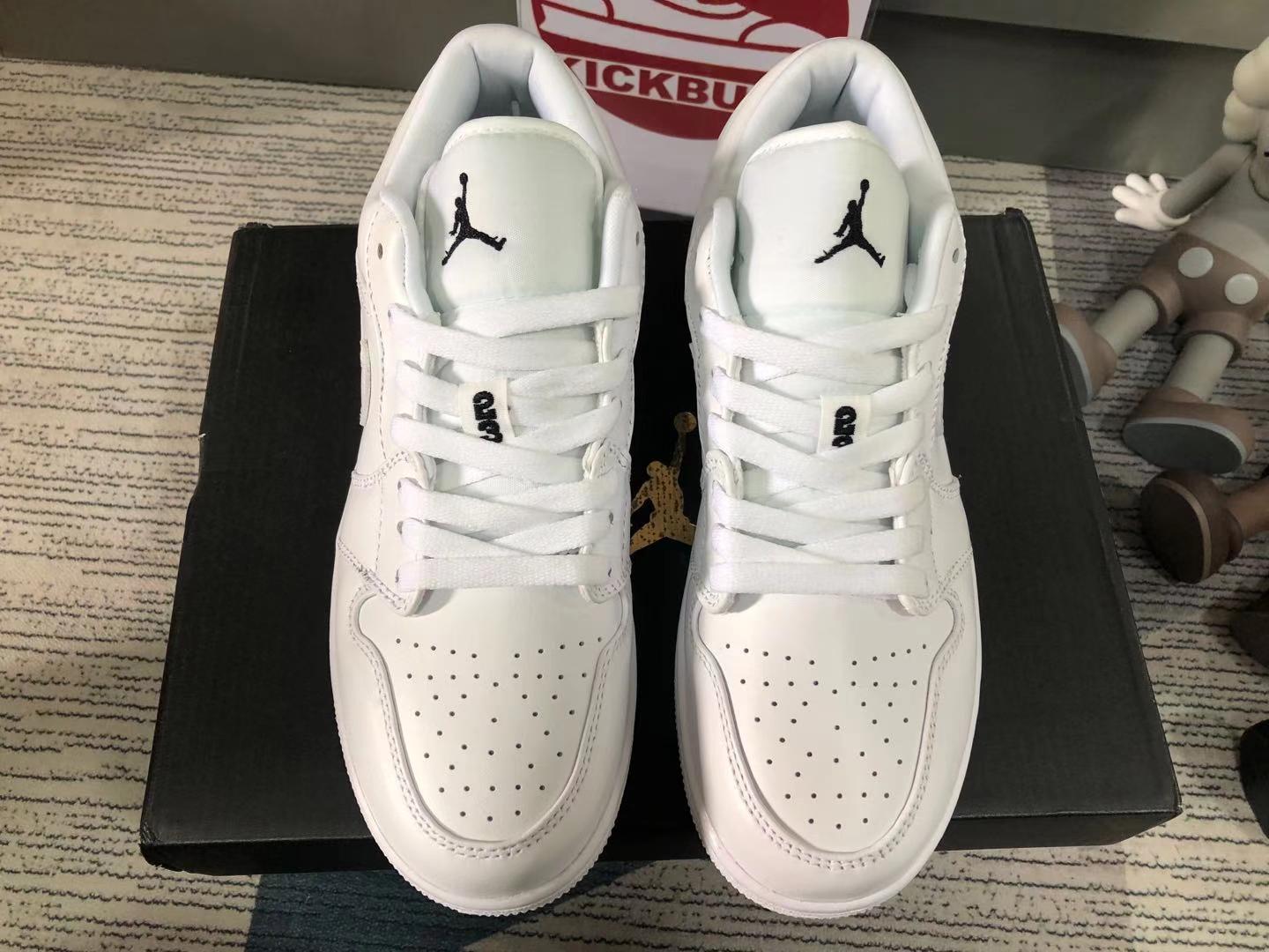 Air Jordan 1 Low White Black 553560-101 Kickbulk Sneaker Camera photos ...