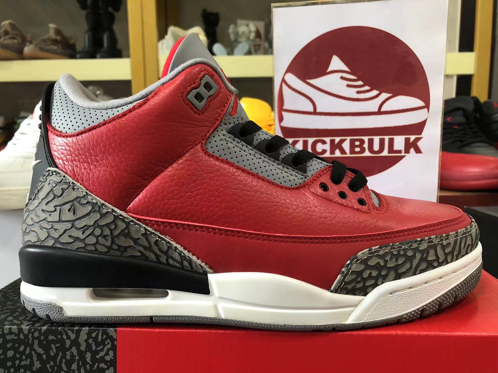 Air Jordan 3 Retro SE Unite Fire Red CK5692-600 Kickbulk Sneaker shoes ...