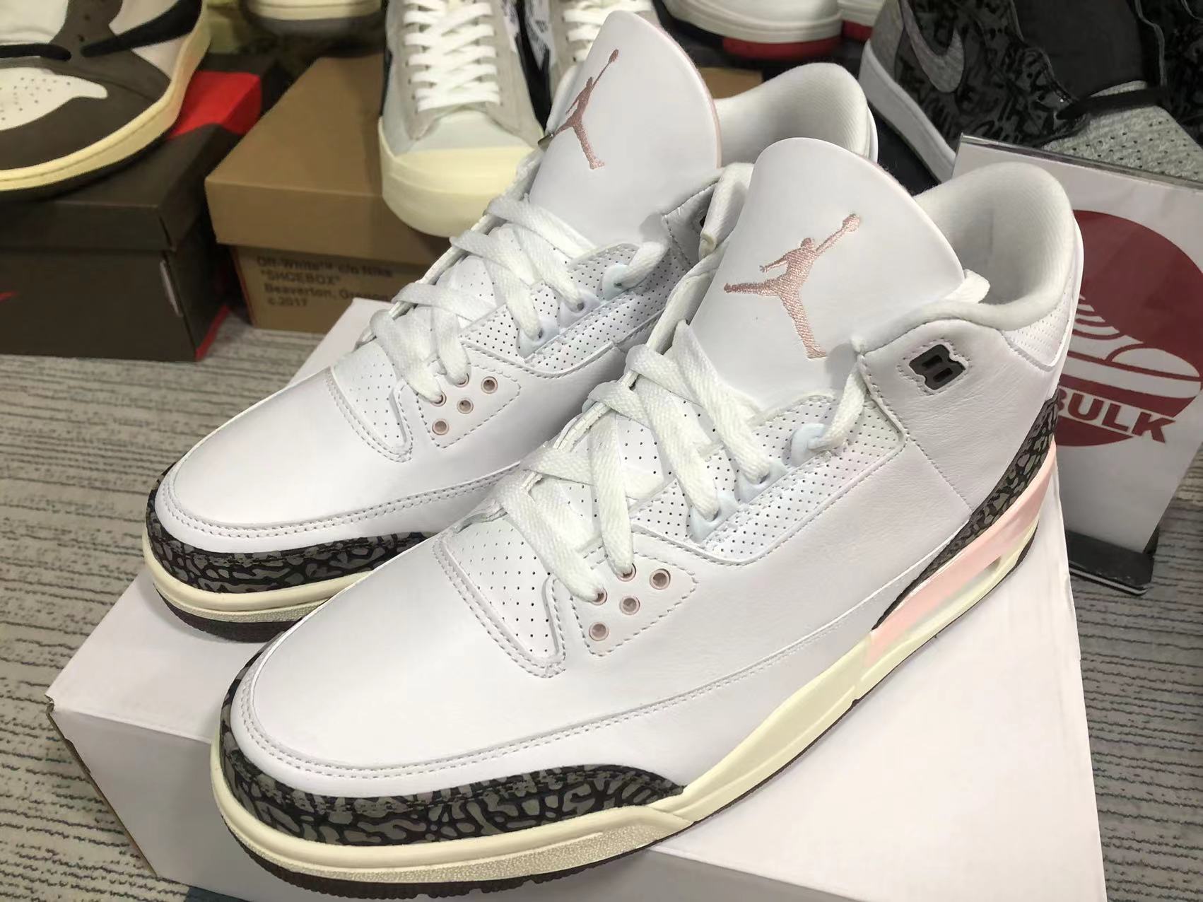 AIR JORDAN 3 RETRO 'NEAPOLITAN' WMNS 2022 CK9246-102 Kickbulk Sneaker ...