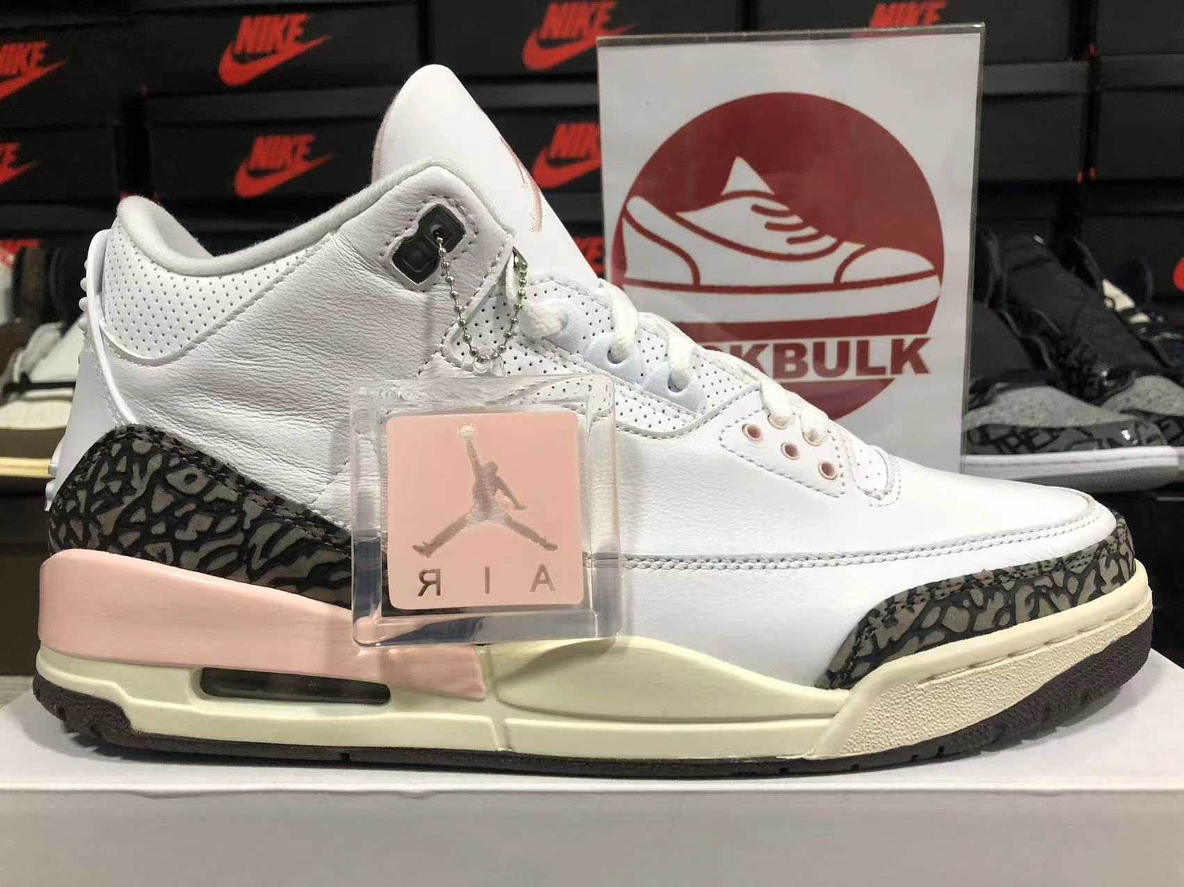 AIR JORDAN 3 RETRO 'NEAPOLITAN' WMNS 2022 CK9246-102 Kickbulk Sneaker ...