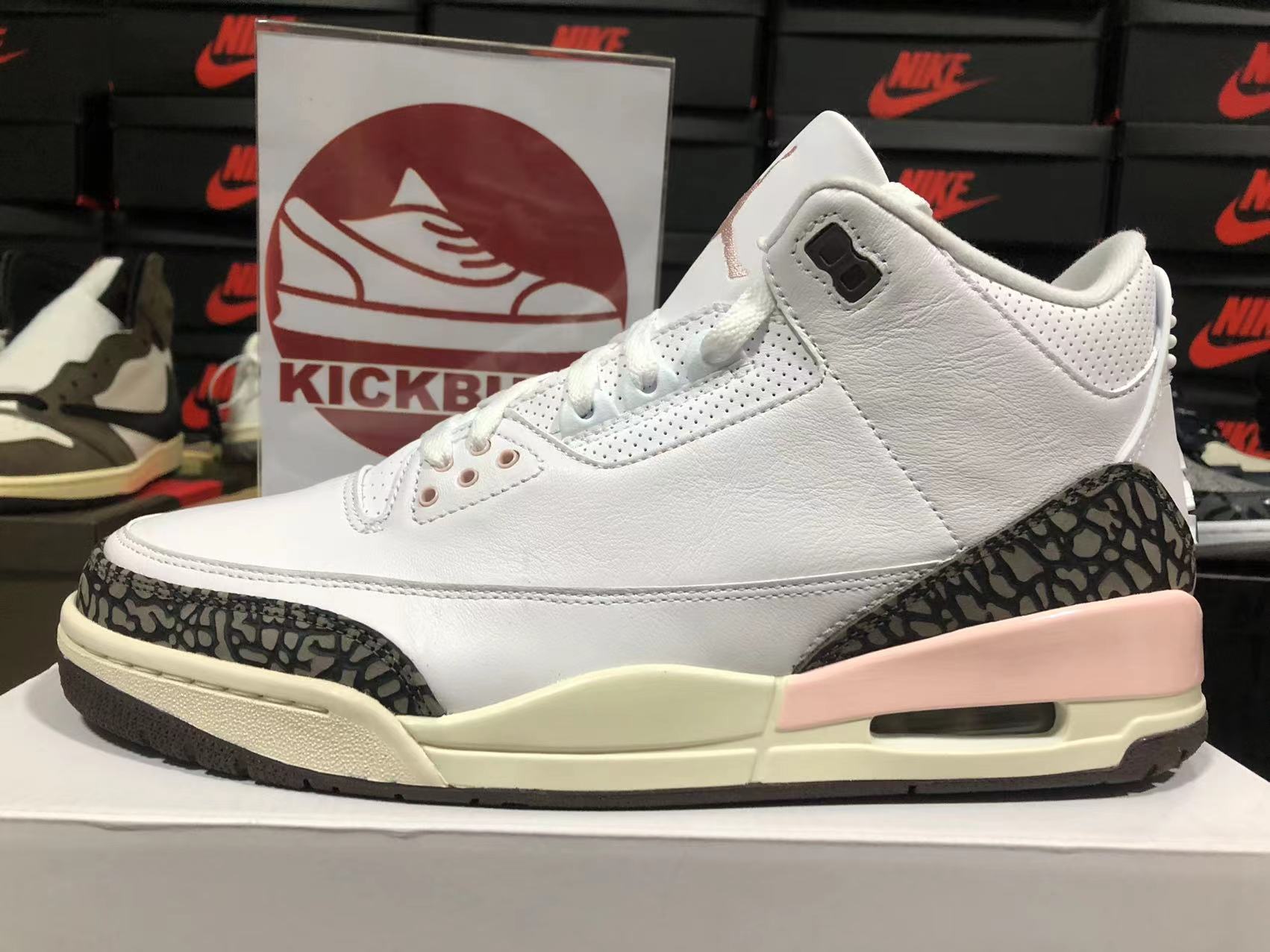 AIR JORDAN 3 RETRO 'NEAPOLITAN' WMNS 2022 CK9246-102 Kickbulk Sneaker ...