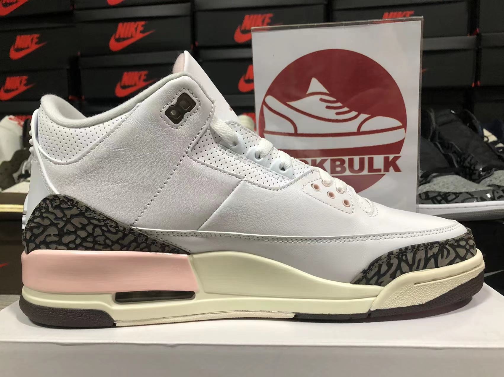 AIR JORDAN 3 RETRO 'NEAPOLITAN' WMNS 2022 CK9246-102 Kickbulk Sneaker ...