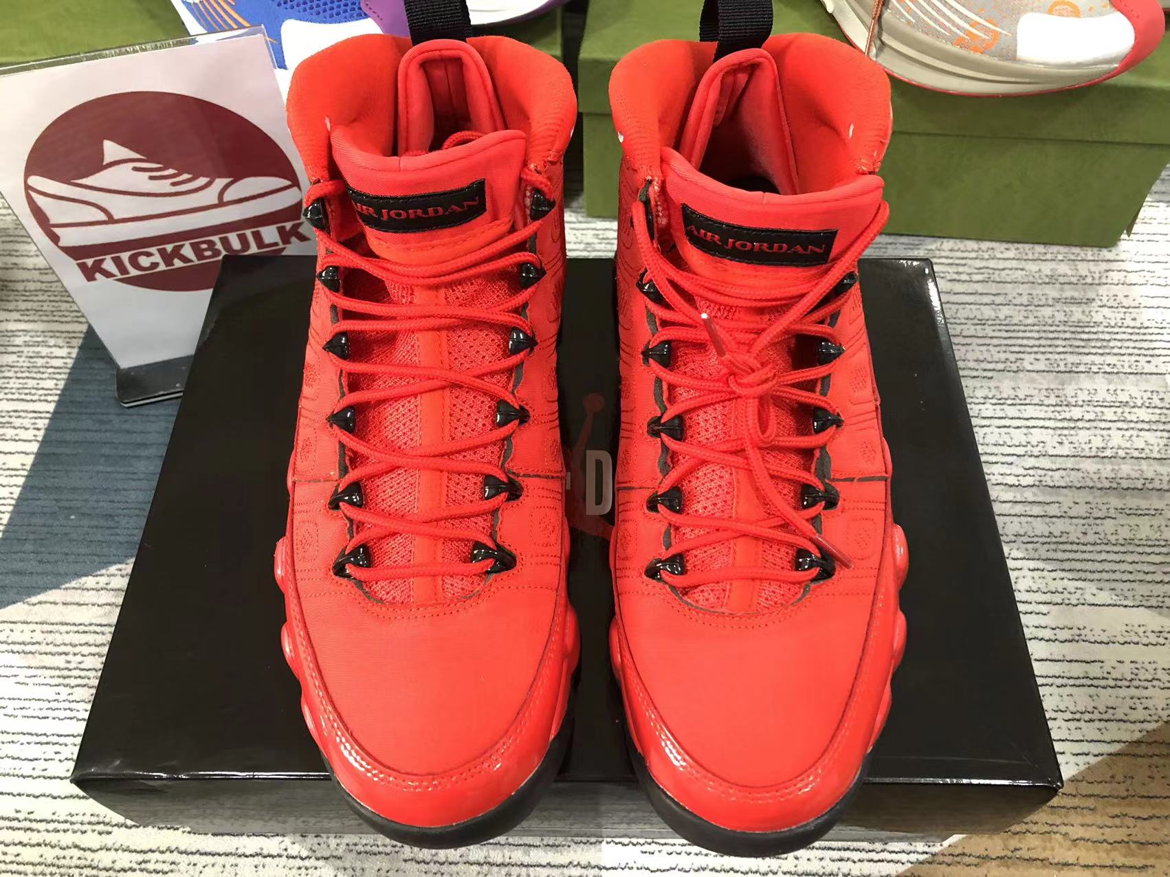 AIR JORDAN 9 RETRO 'CHILE RED' 2022 CT8019-600 Kickbulk sneakers retail ...