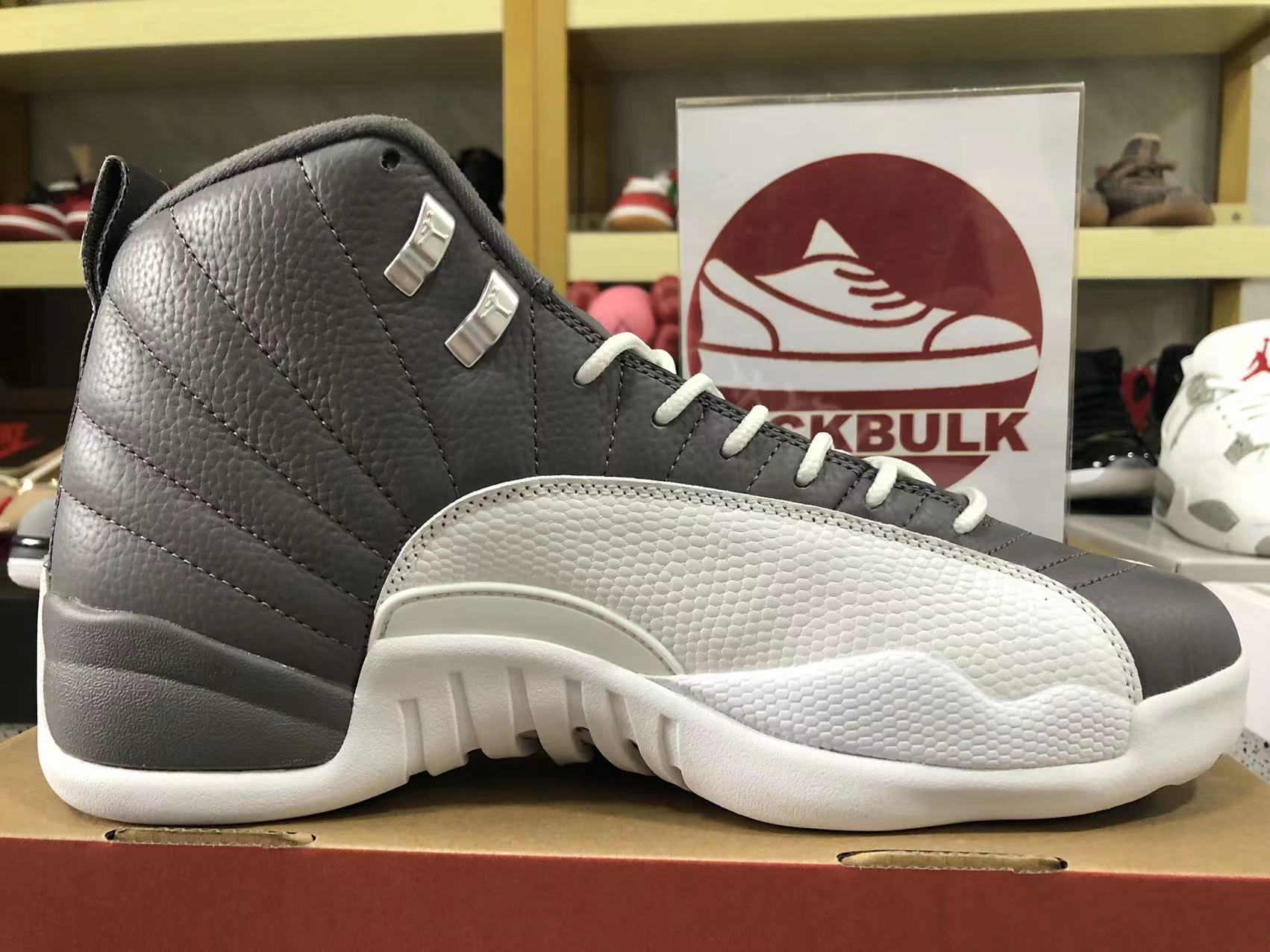 AIR JORDAN 12 RETRO 'STEALTH' 2022 CT8013-015 Kickbulk shoes sneakers ...