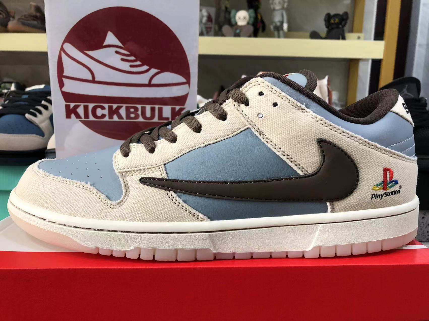 TRAVIS SCOTT X PLAYSTATION X DUNK LOW CU1726-800 Kickbulk Sneaker shoes ...