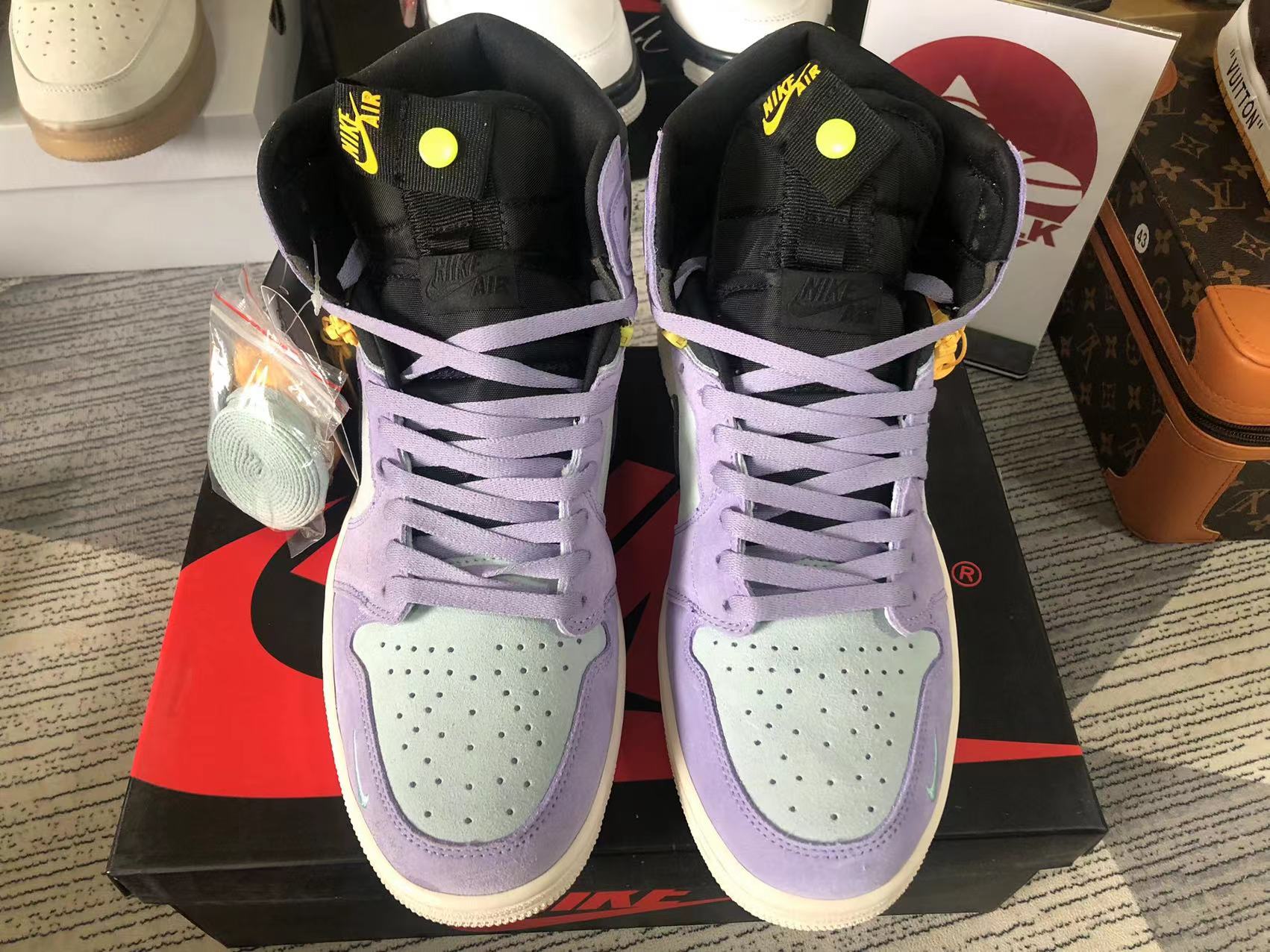 Air Jordan 1 High Switch 'PURPLE PULSE' CW6576-500 Kickbulk Sneaker ...