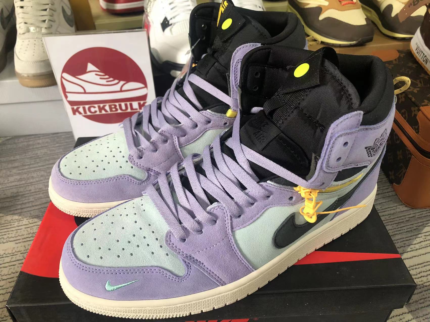 Air Jordan 1 High Switch 'PURPLE PULSE' CW6576-500 Kickbulk Sneaker ...