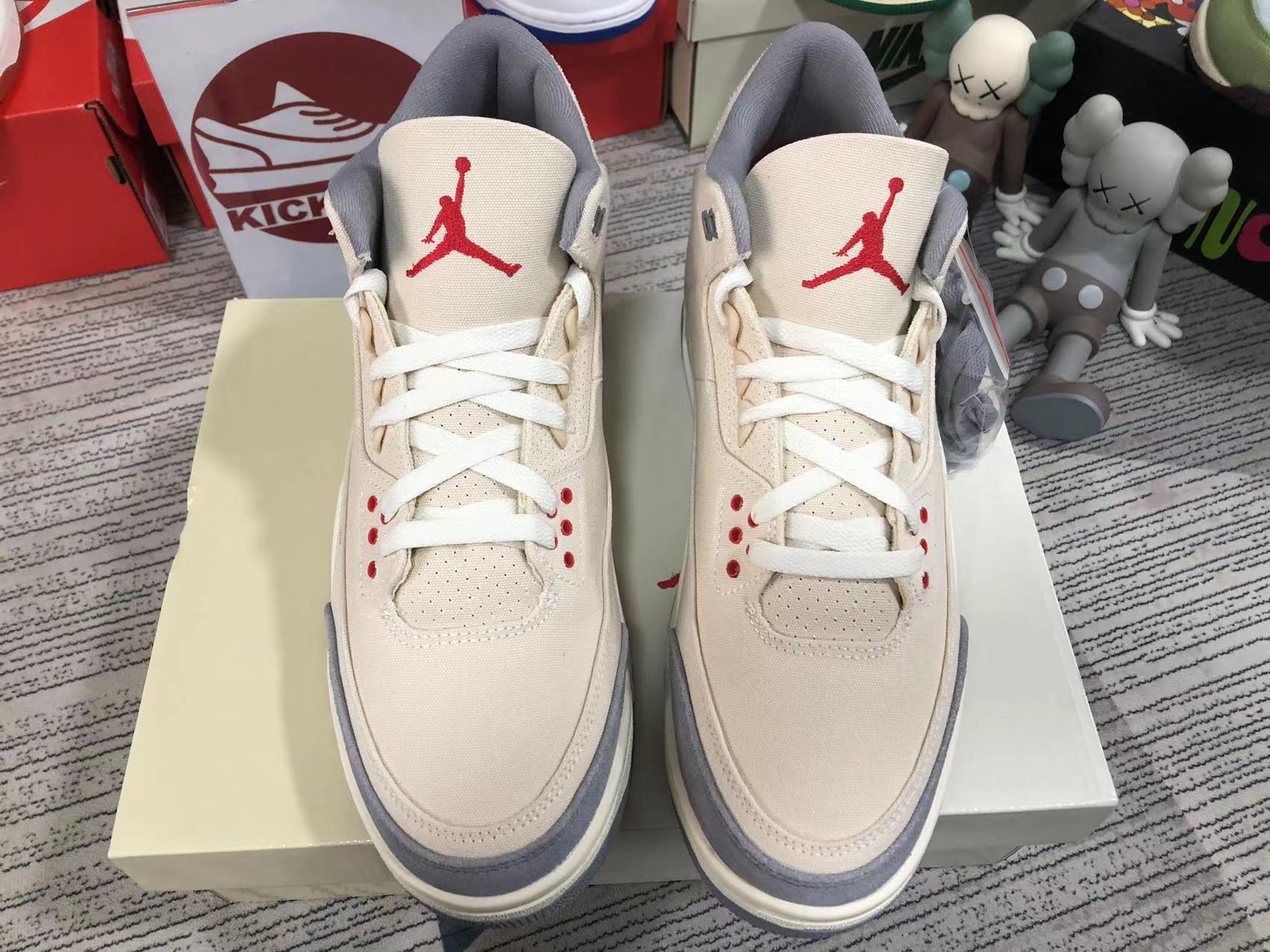 AIR JORDAN 3 RETRO SE 'MUSLIN' 2022 DH7139-100 Kickbulk Sneaker Camera ...