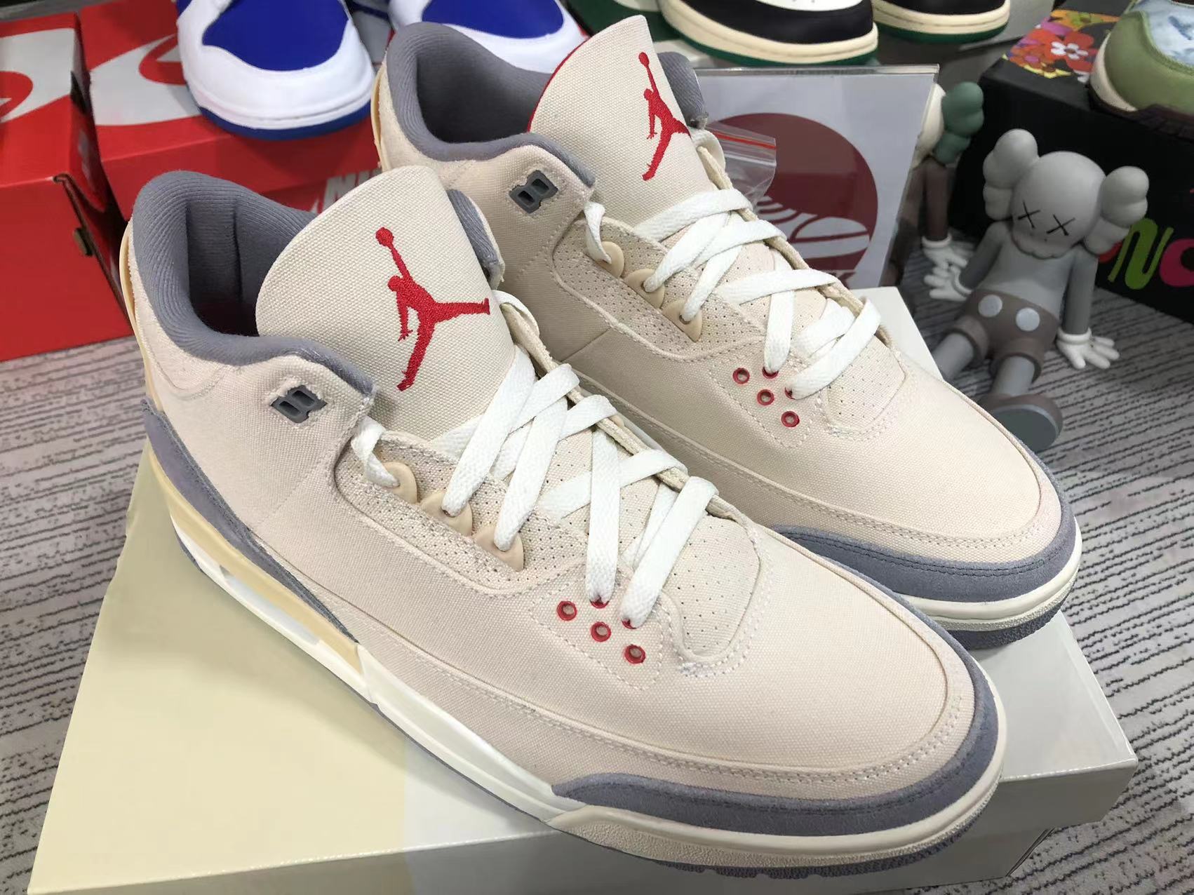 AIR JORDAN 3 RETRO SE 'MUSLIN' 2022 DH7139-100 Kickbulk Sneaker Camera ...