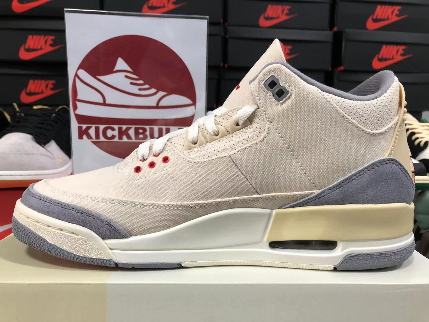 AIR JORDAN 3 RETRO SE 'MUSLIN' 2022 DH7139-100 Kickbulk Sneaker Camera ...