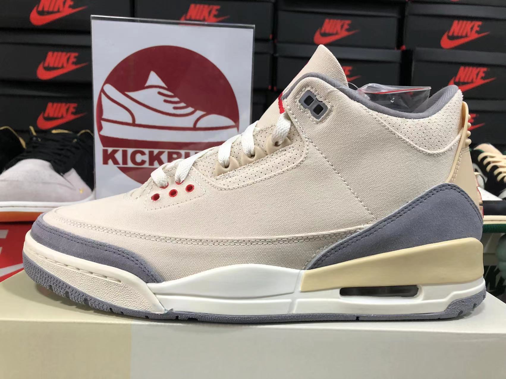 AIR JORDAN 3 RETRO SE 'MUSLIN' 2022 DH7139-100 Kickbulk Sneaker Camera ...