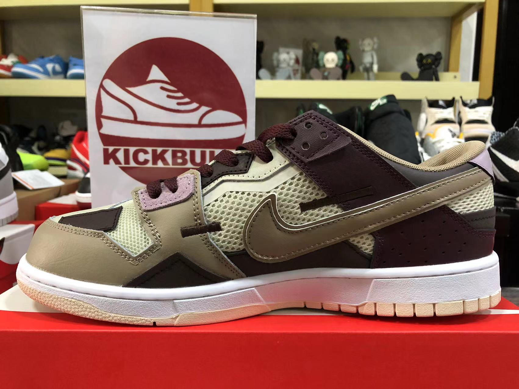 NIKE DUNK SCRAP 'LATTE' 2022 DH7450-100 Kickbulk Sneaker shoes reviews ...