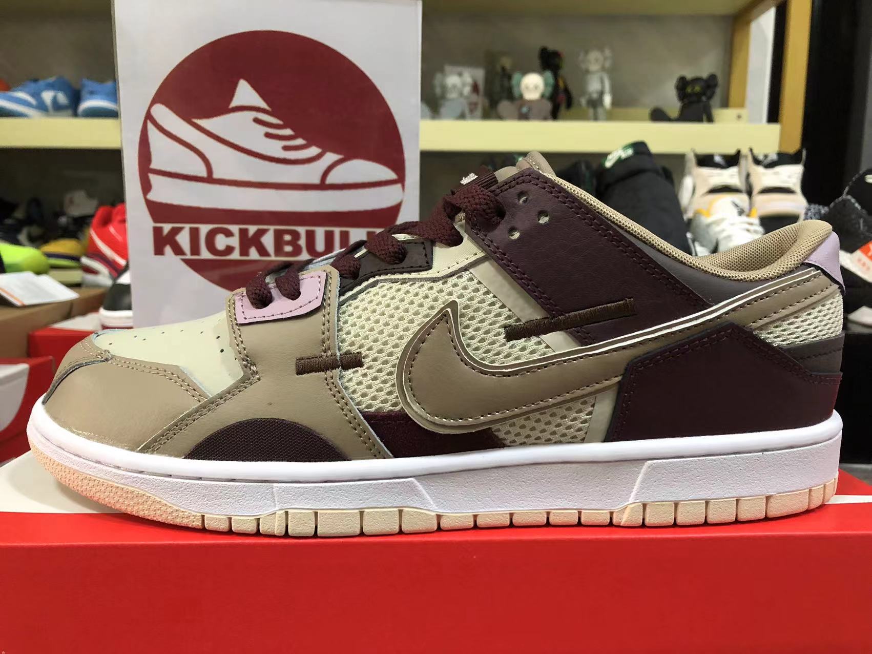 NIKE DUNK SCRAP 'LATTE' 2022 DH7450-100 Kickbulk Sneaker shoes reviews ...