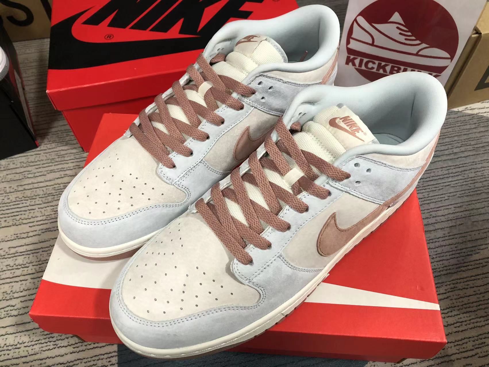 NIKE DUNK LOW RETRO PREMIUM 'FOSSIL ROSE' 2022 DH7577-001 Kickbulk ...