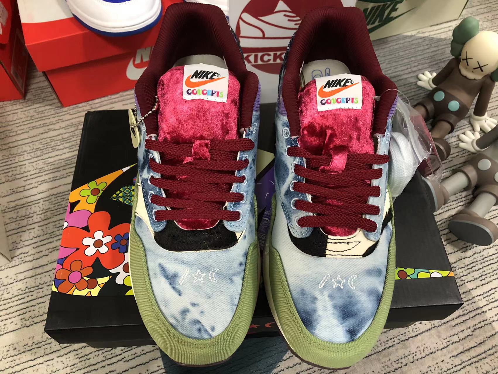 CONCEPTS X NIKE AIR MAX 1 SP 'MELLOW' 2022 DN1803-300 Kickbulk Sneaker ...