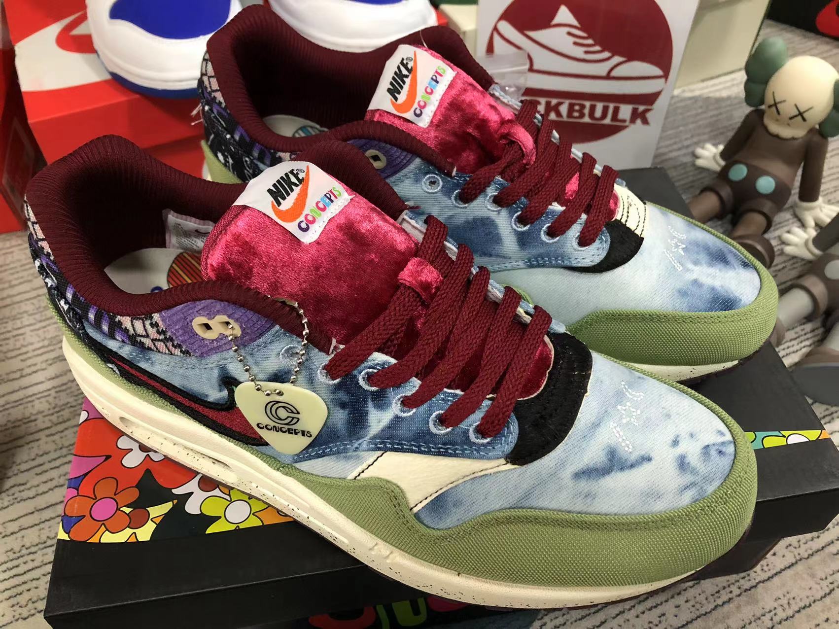 CONCEPTS X NIKE AIR MAX 1 SP 'MELLOW' 2022 DN1803-300 Kickbulk Sneaker ...