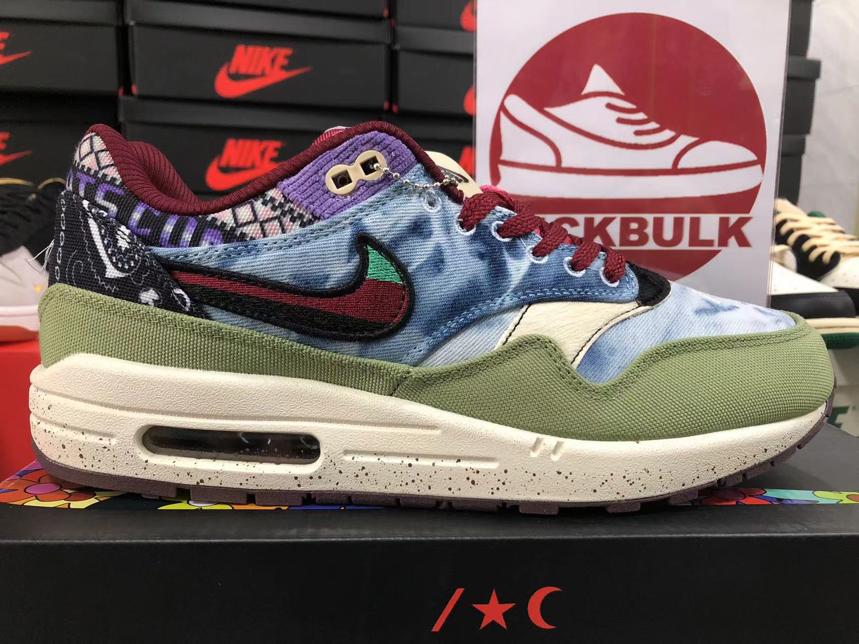 CONCEPTS X NIKE AIR MAX 1 SP 'MELLOW' 2022 DN1803-300 Kickbulk Sneaker ...