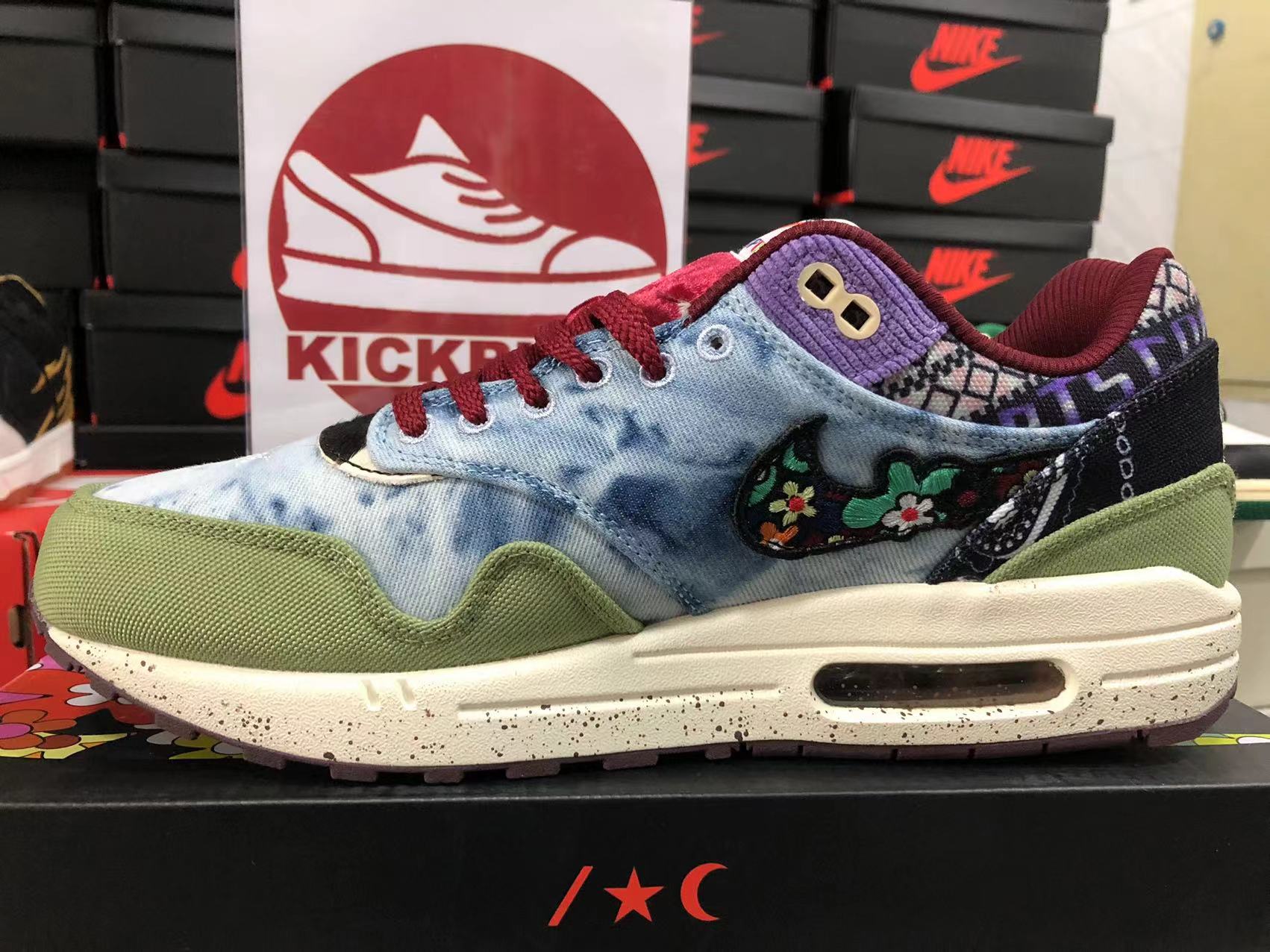 CONCEPTS X NIKE AIR MAX 1 SP 'MELLOW' 2022 DN1803-300 Kickbulk Sneaker ...