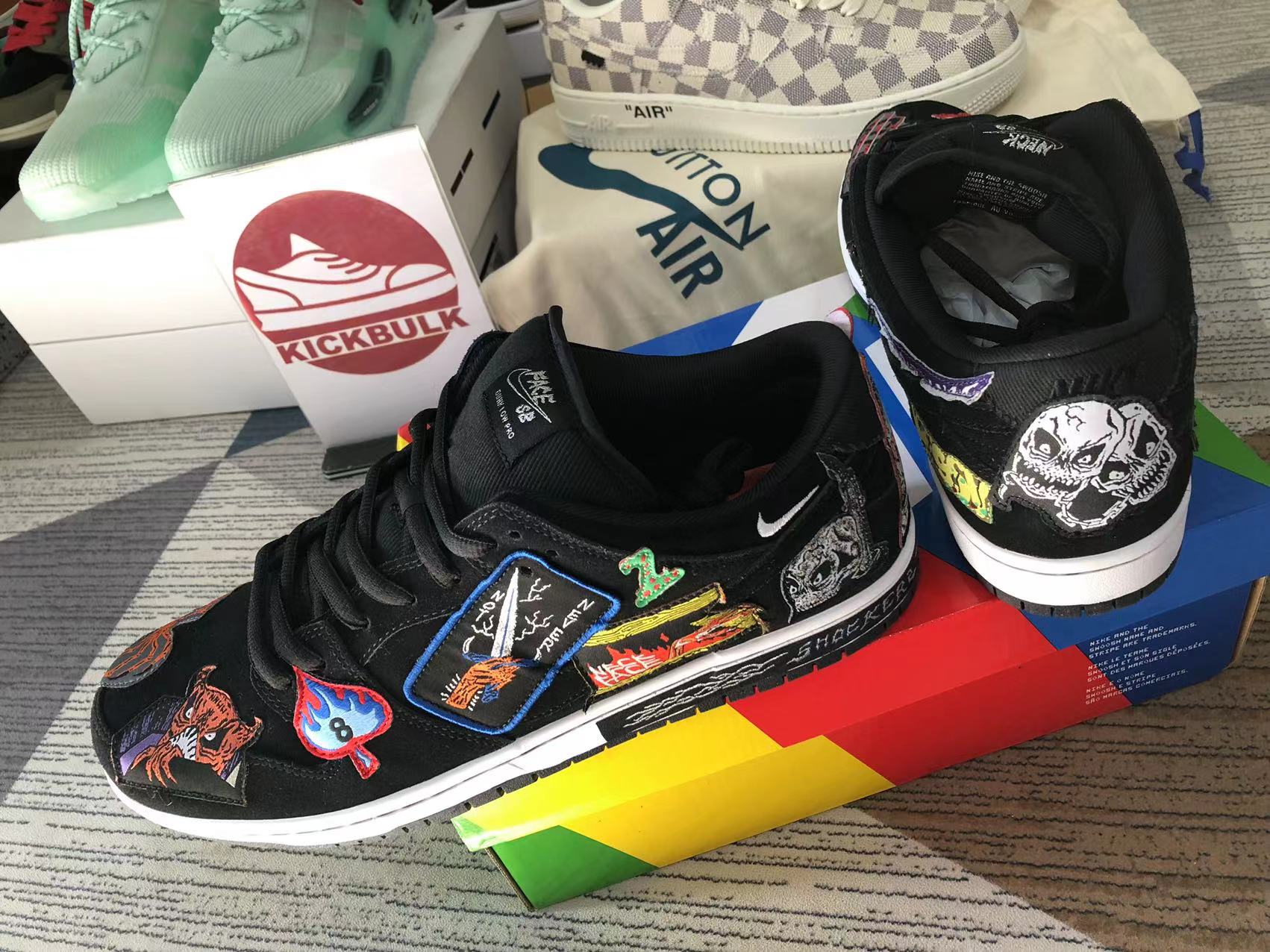 NECKFACE X NIKE DUNK LOW PRO SB 'BLACK' 2022 DQ4488-001 Kickbulk ...