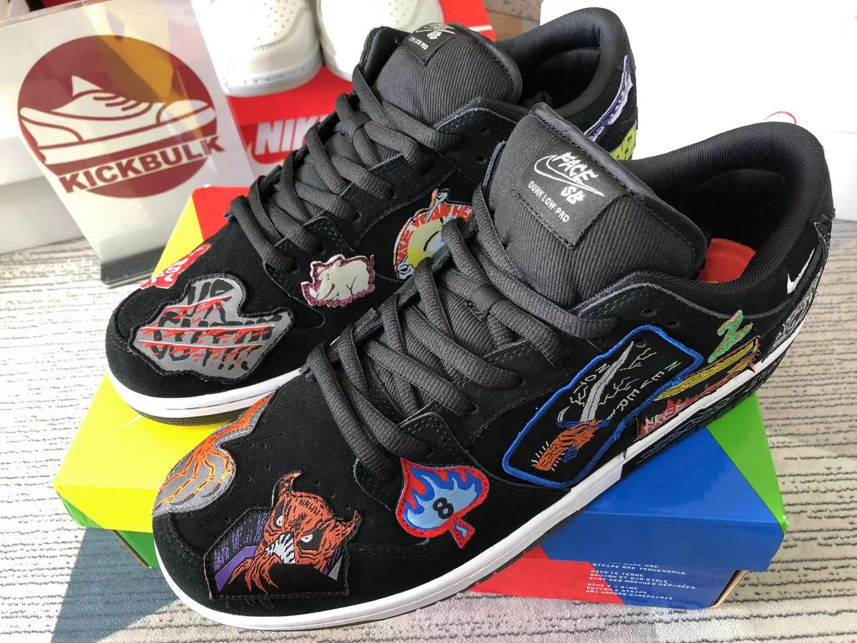 NECKFACE X NIKE DUNK LOW PRO SB 'BLACK' 2022 DQ4488-001 Kickbulk ...
